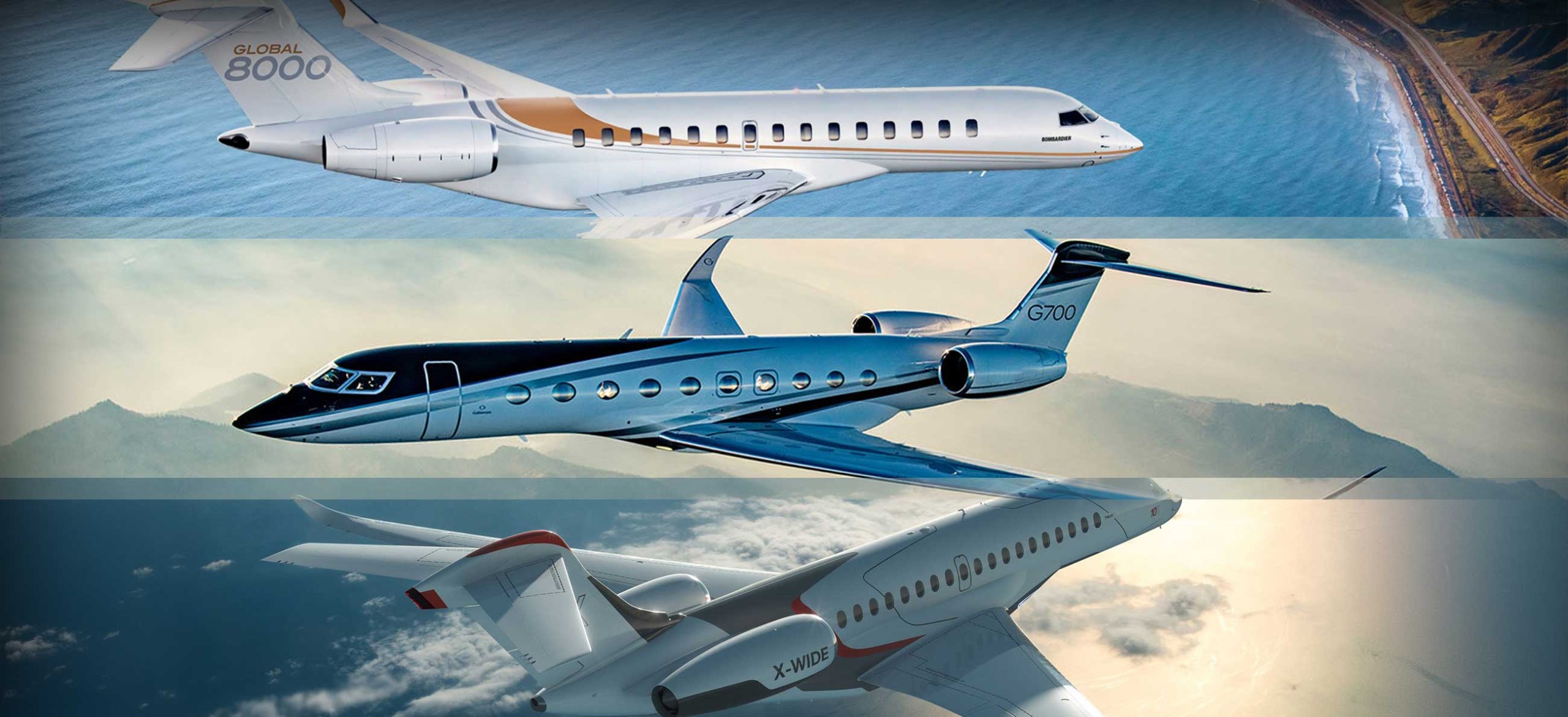 Sky Titans: Comparing the Global 8000, Gulfstream G700, and Falcon 10X ...